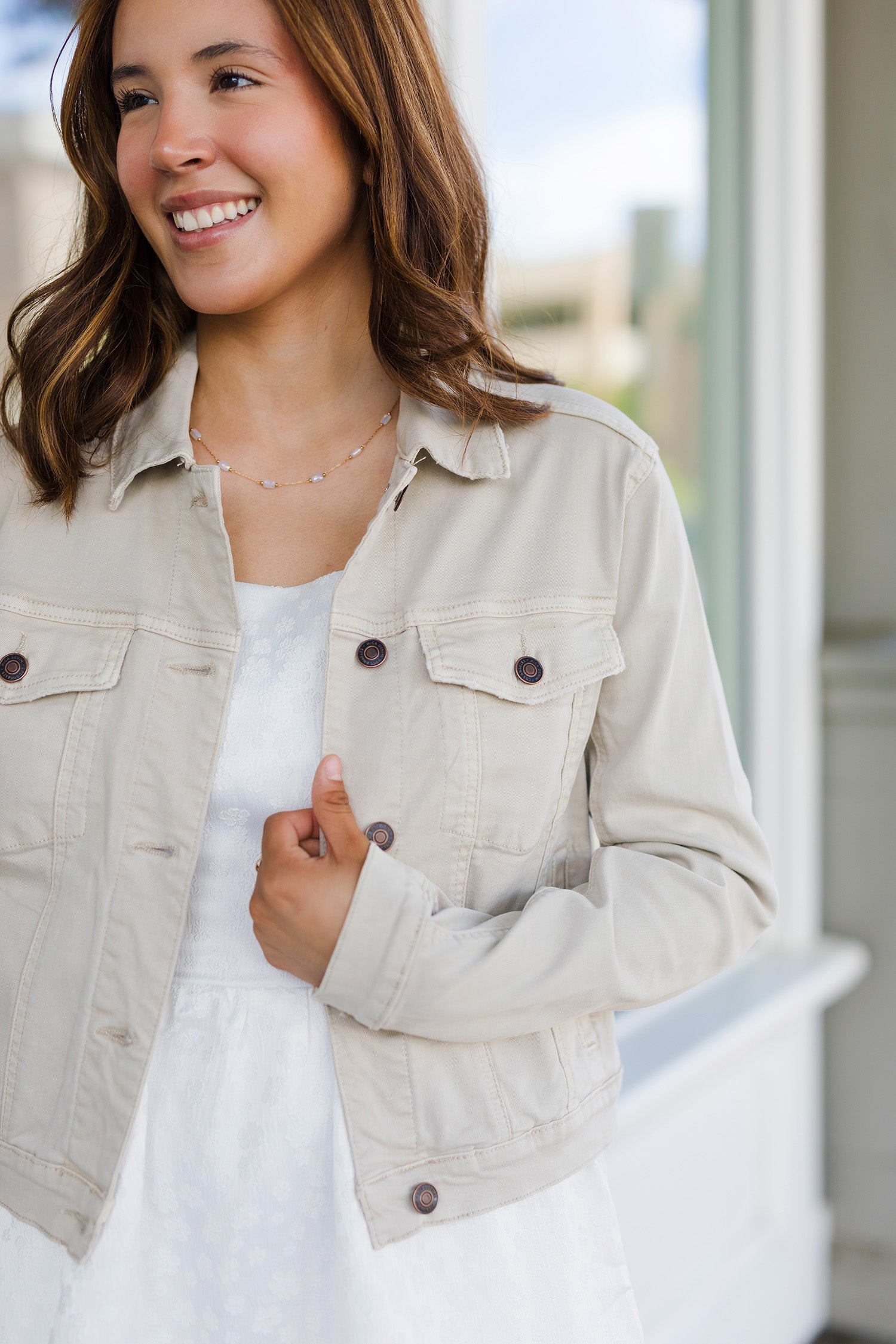 The All Sands on Deck Classic Denim Jacket – Shoppe Miah